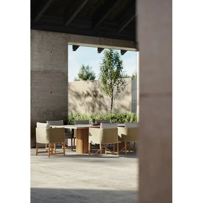 BIM objects - Free download! Giro Dining table 220x108 | BIMobject