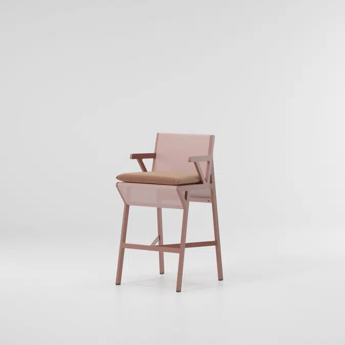 BIM objects - Free download! Vieques Bar Stool | BIMobject