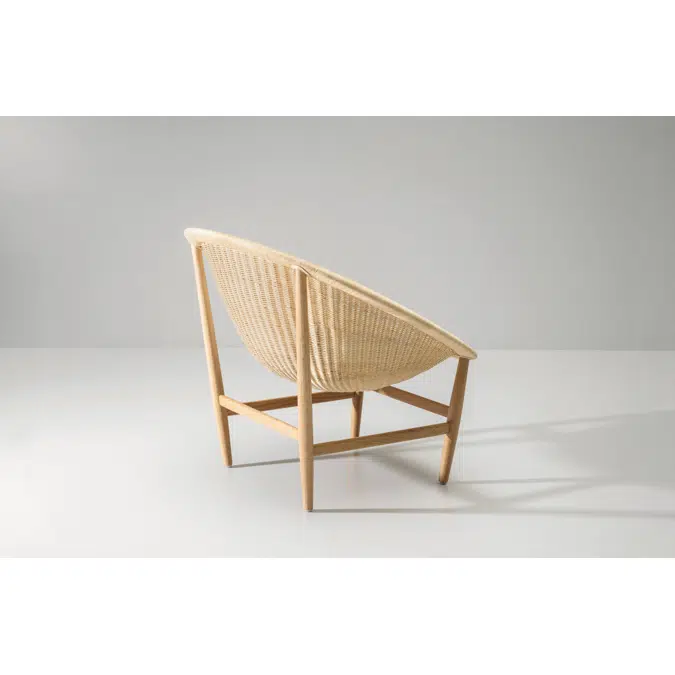 BIM objects - Free download! Basket Outdoor Club Chair | BIMobject