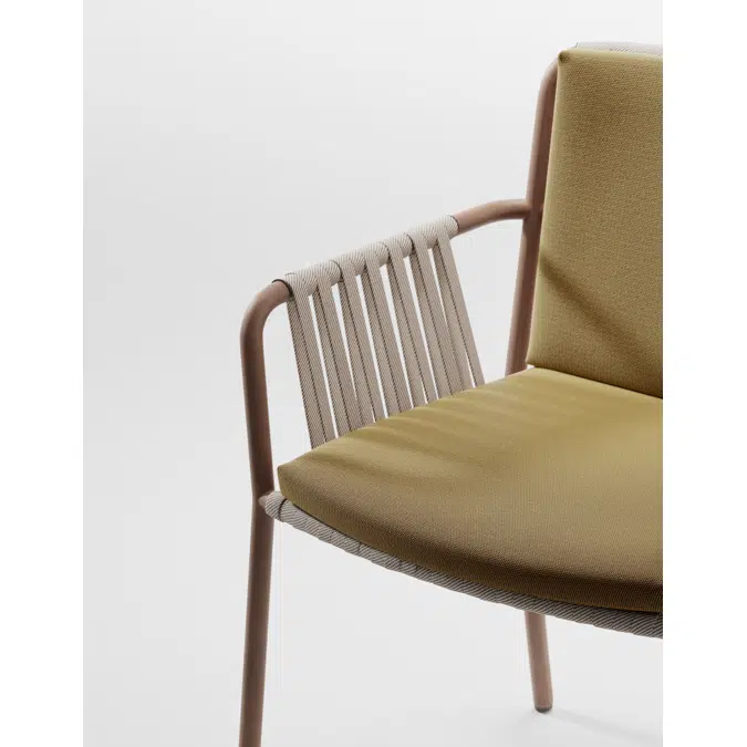 BIM objects - Free download! Net Dining Armchair | BIMobject