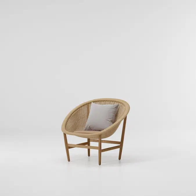 BIM objects - Free download! Basket Indoor Club Chair | BIMobject