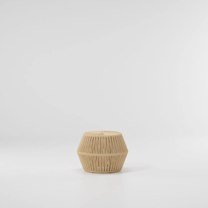 BIM objects - Free download! ZigZag High Pouf | BIMobject