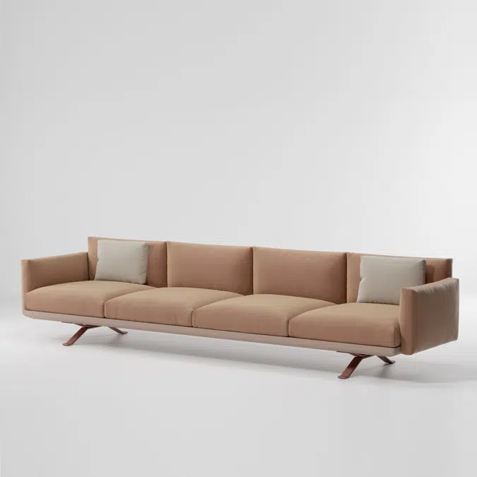 BIM objects - Free download! Boma 4-Seater Sofa | BIMobject