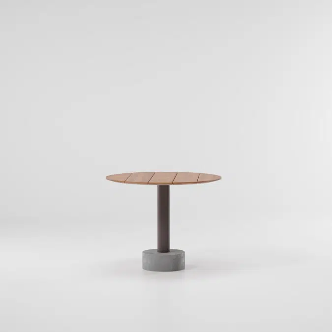 BIM objects - Free download! Roll Dining Table D 80 | BIMobject