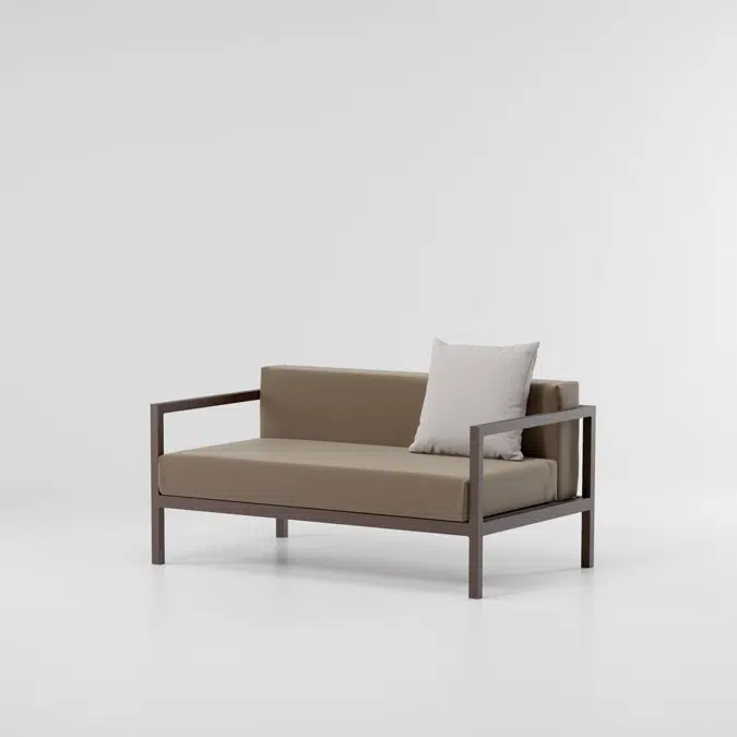 BIM objects - Free download! Landscape 2 Seater L | BIMobject