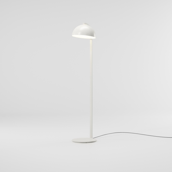 BIM objects - Free download! Objects Half Dome Floor Lamp | BIMobject