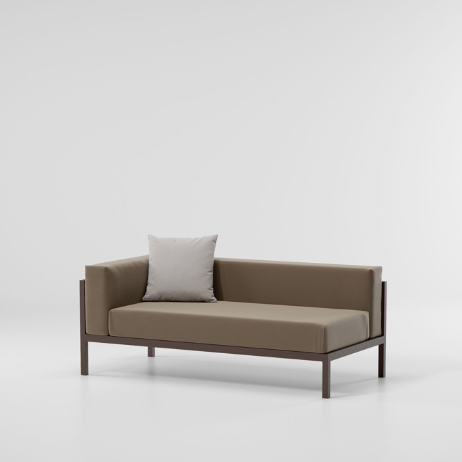 BIM objects - Free download! Landscape Left Corner Module | BIMobject