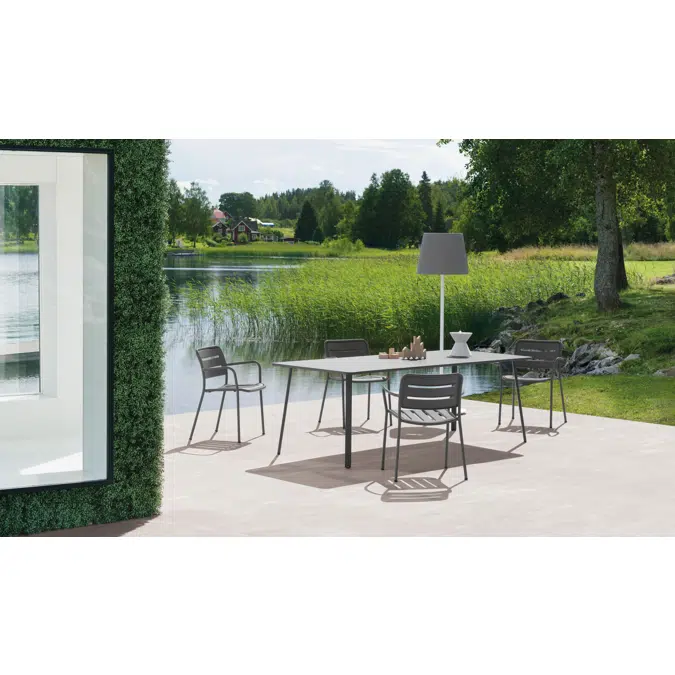 BIM objects - Free download! Village Dining Table 220 x 94 | BIMobject