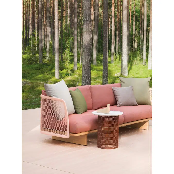 BIM objects - Free download! Mesh Side Table D48 | BIMobject