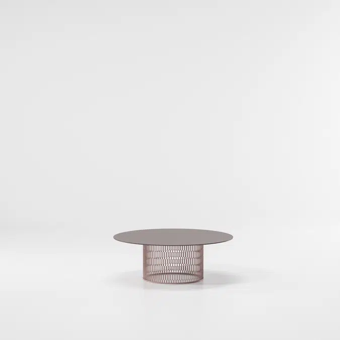 BIM objects - Free download! Mesh Centre Table D90 | BIMobject