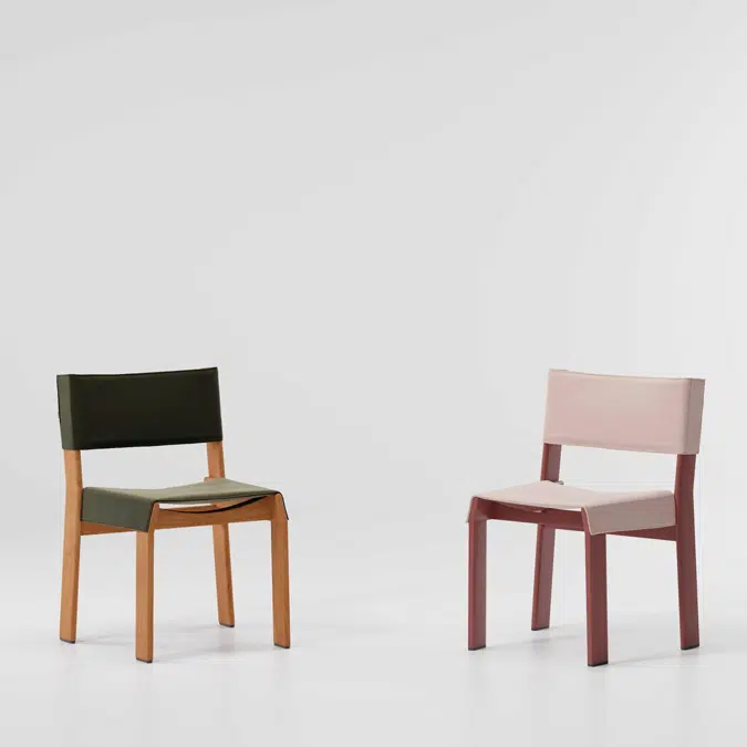 BIM objects - Free download! Band Dining Armchair Teak | BIMobject