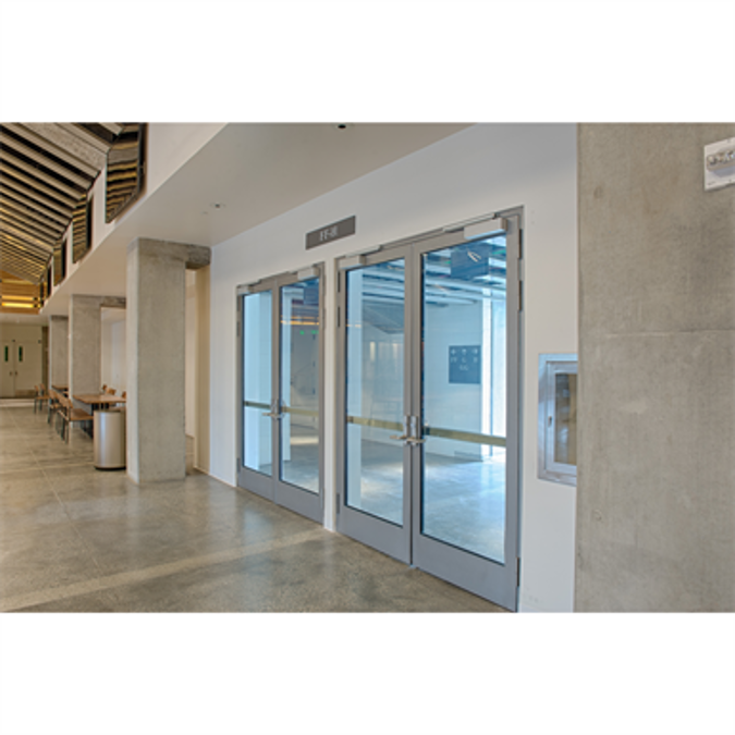 BIM-objekt - Gratis nedladdning! Double Door, Contraflam Glazing ...