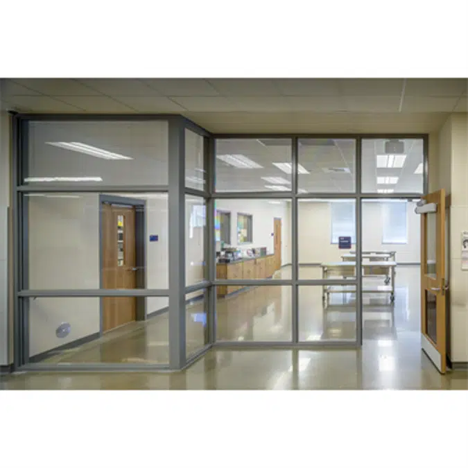 BIM objects - Free download! Single Door, Contraflam/ Keralite Glazing ...