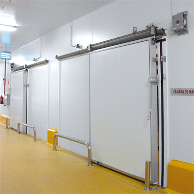 BIM objects - Free download! Ifire rated cold room door EI2-60 | BIMobject