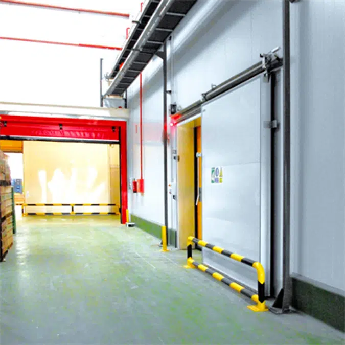 BIM objects - Free download! Ifire rated cold room door EI2-60 | BIMobject