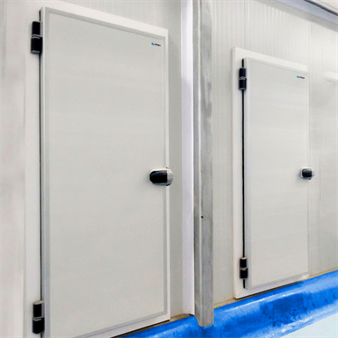 BIM objects - Free download! Commercial cold room hinged door | BIMobject
