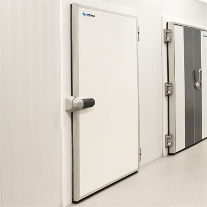 BIM objects - Free download! Commercial cold room hinged door | BIMobject