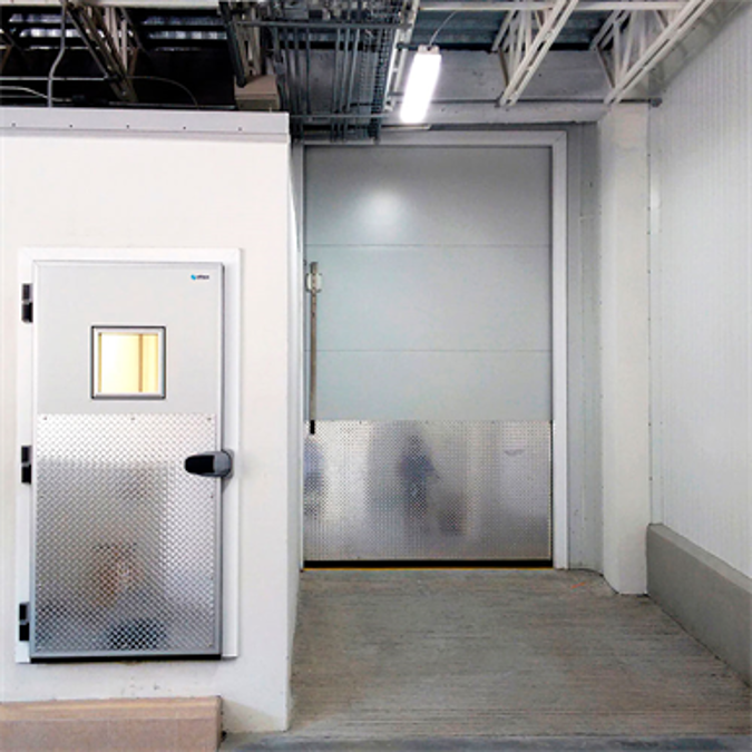 BIM objects - Free download! Commercial cold room hinged door | BIMobject
