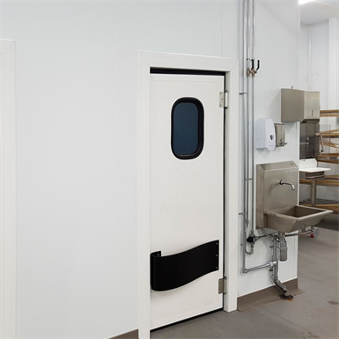 BIM objects - Free download! Flip-Flap Door - One leaf | BIMobject