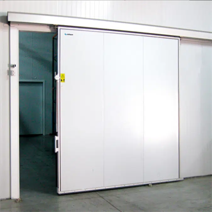 BIM objects - Free download! Sliding Cold Storage Door IF | BIMobject