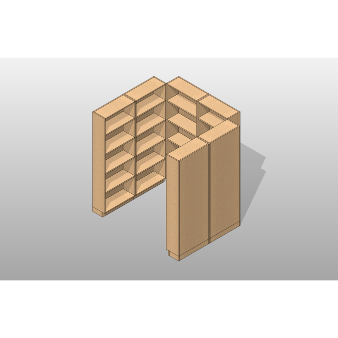 BIM objects - Free download! 07' Wide - Option 07 Pharmacy | BIMobject