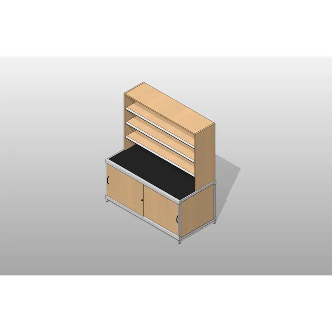 BIM objects - Free download! 06' Wide - Option 02 Mail Room | BIMobject