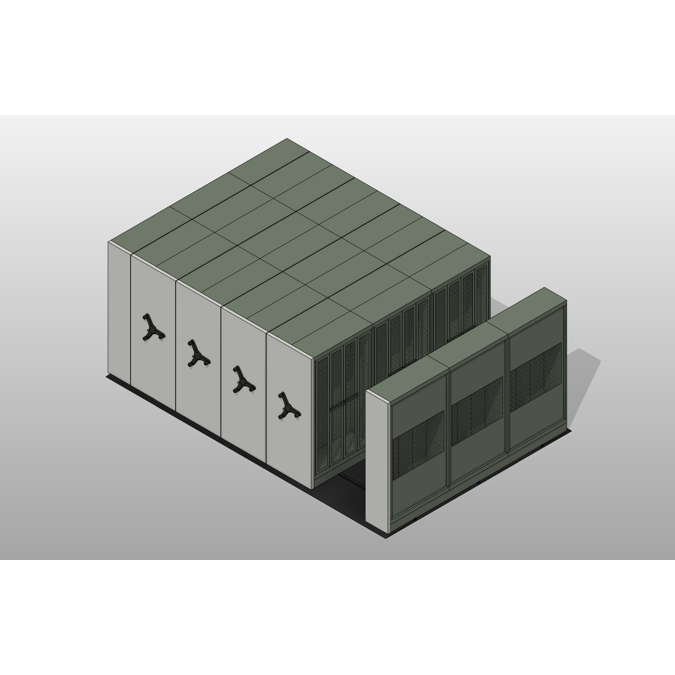 BIM objects - Free download! Universal Weapons Rack High Density ...