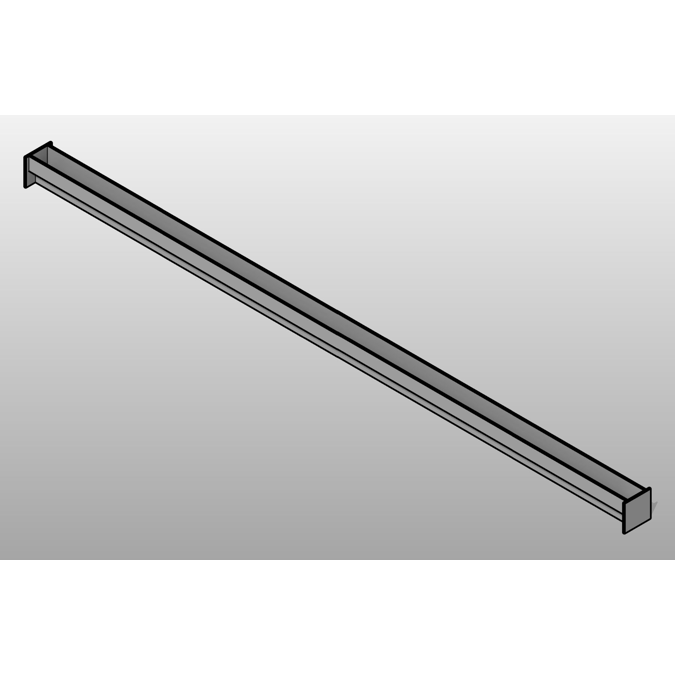 BIM objects - Free download! Bin Bar Powder Coated Steel Workstation ...