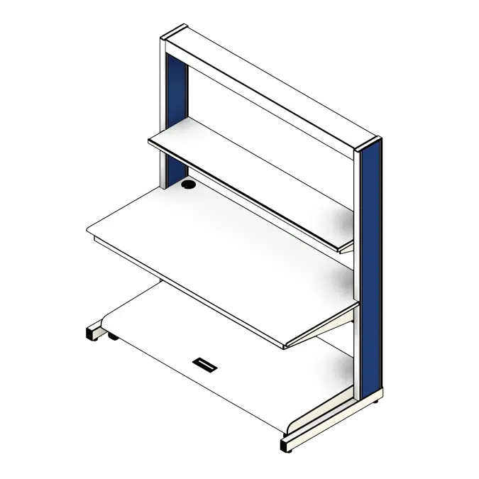 BIM objects - Free download! Column Based Powder Coated Steel ...