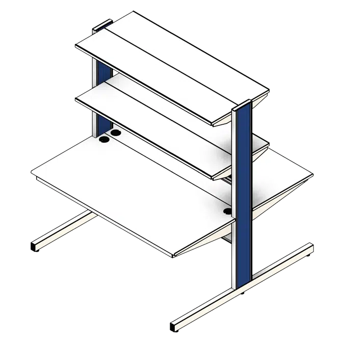 BIM objects - Free download! Column Based Powder Coated Steel ...