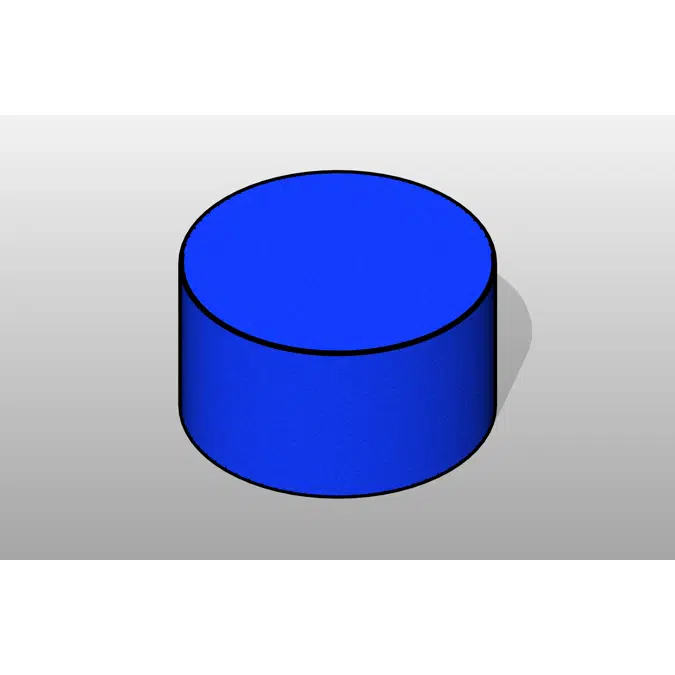 BIM objects - Free download! Round Plush Library Furniture | BIMobject