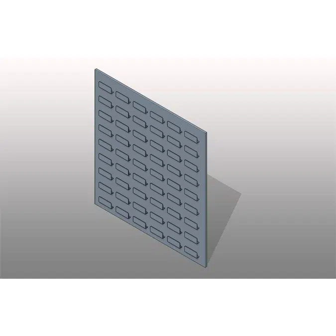 BIM objects - Free download! Bins Wall-Mounted Storage | BIMobject