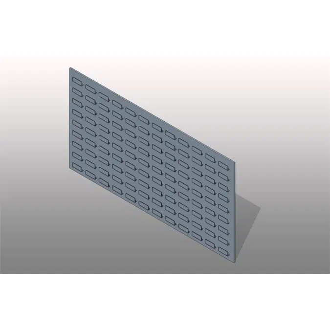 BIM objects - Free download! Bins Wall-Mounted Storage | BIMobject