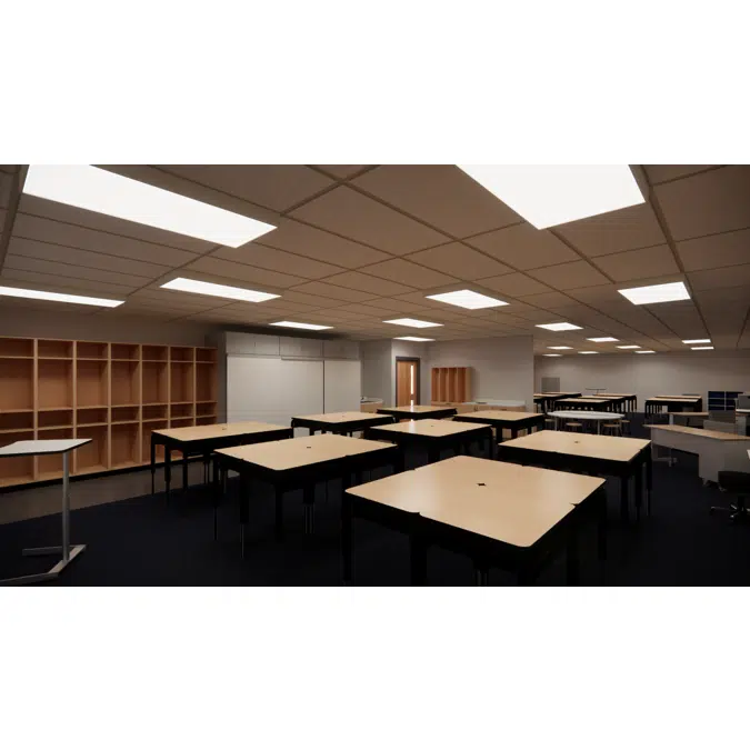 BIM objects - Free download! Primary Classroom Sample Project | BIMobject