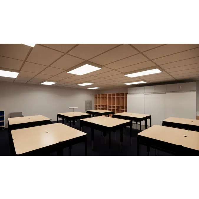 BIM objects - Free download! Primary Classroom Sample Project | BIMobject