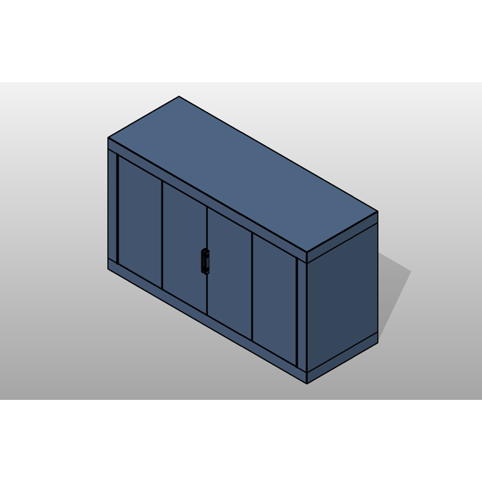 BIM objects - Free download! Locker Gun Storage | BIMobject