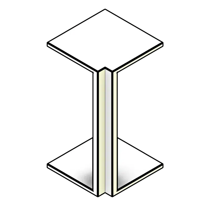 BIM objects - Free download! Angle Corner Steel Lab Wall Filler | BIMobject