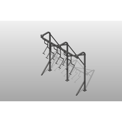BIM objects - Free download! bike rack | BIMobject