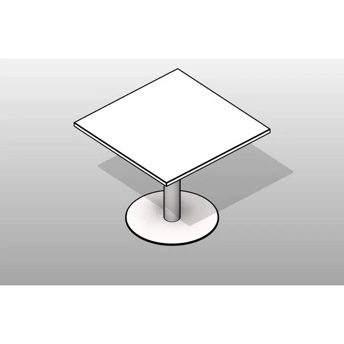BIM objects - Free download! Single Classroom Table | BIMobject