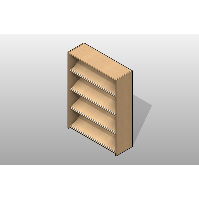 BIM objects - Free download! Bulk Mail Bin Laminate Sorter | BIMobject