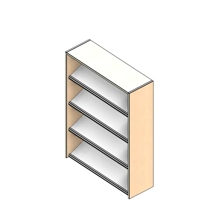 BIM objects - Free download! Bulk Mail Bin Laminate Sorter | BIMobject