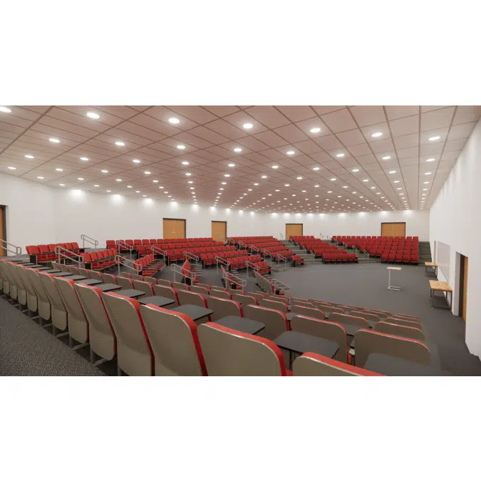Объекты BIM - Скачать бесплатно! Lecture Hall Sample Project | BIMobject