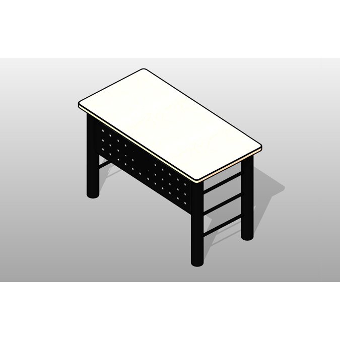 BIM objects - Free download! Tutor Desk Classroom Furniture | BIMobject