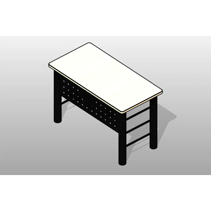 BIM objects - Free download! Tutor Desk Classroom Furniture | BIMobject