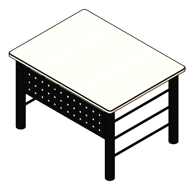 BIM objects - Free download! Tutor Desk Classroom Furniture | BIMobject