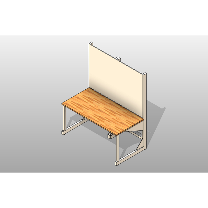 BIM objects - Free download! Armory Steel Workstation | BIMobject