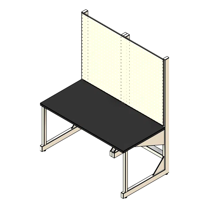 BIM objects - Free download! Armorer's Weapon Steel Workstation | BIMobject