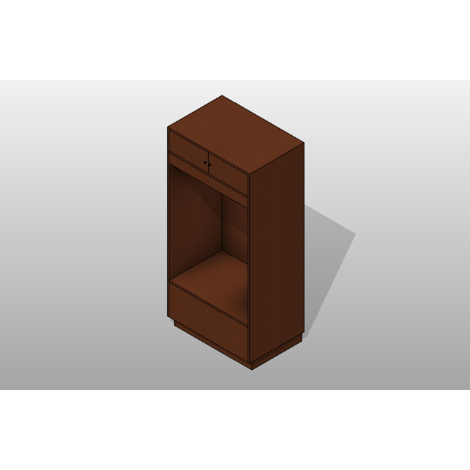 BIM objects - Free download! Athletic Laminate Locker | BIMobject