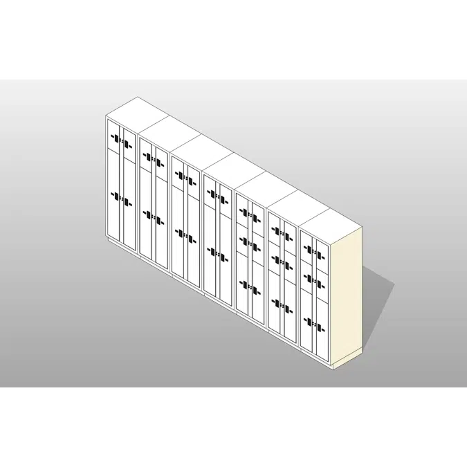 BIM objects - Free download! 7 Columns-34 Total Openings Steel Evidence ...