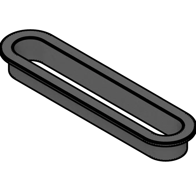 BIM objects - Free download! Mail Slot Plastic Grommet | BIMobject